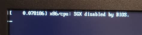 SGX Disabled By BIOS ComputerBase Forum
