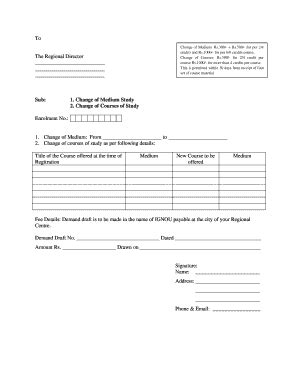 Fillable Online Ignou Ac Frequently Asked Questions FAQs IGNOU Fax Email Print PdfFiller