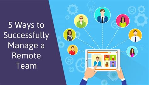 Ways To Successfully Manage A Remote Team Online Sales Guide Tips