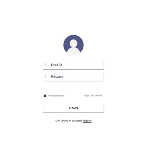 Premium Vector Login Page Ui Design