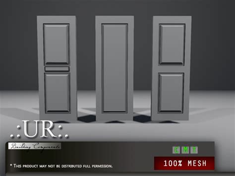 Second Life Marketplace Ur Shutter Set Ii Full Perm Mesh