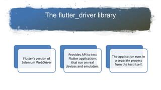 UI Automation Using Flutter PPT