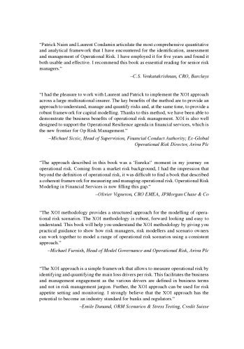 Operational Risk Modeling In Financial Services The Exposure Occurrence Impact Method