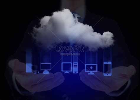 클라우드 기술 배경 사진 및 창의적인 일러스트 무료 다운로드 Lovepik