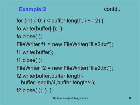 Character Stream Classes Introd 51