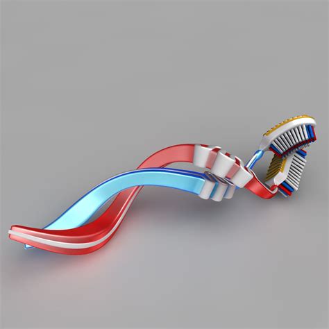 做爱的牙刷 3D模型 29 c4d Free3D