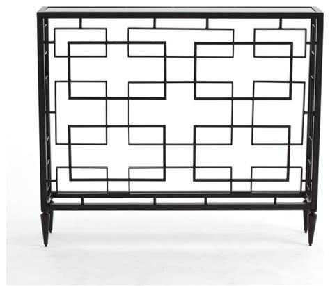 Open Block Console Midcentury Console Tables By Lighting