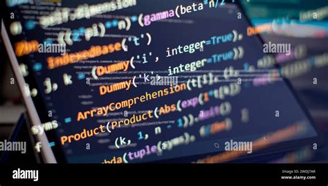 Programming Code Background Software Developer Programming Code