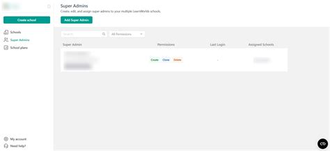 How To Assign Super Admins To Your Learnworlds Schools Multiple Schools Learnworlds Help Center