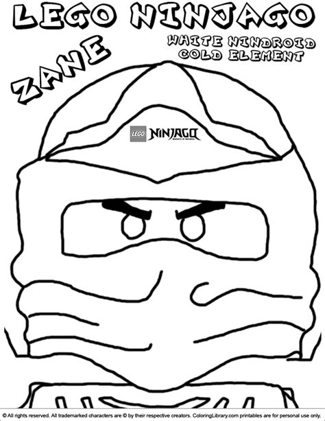 Lego Ninjago Face Template