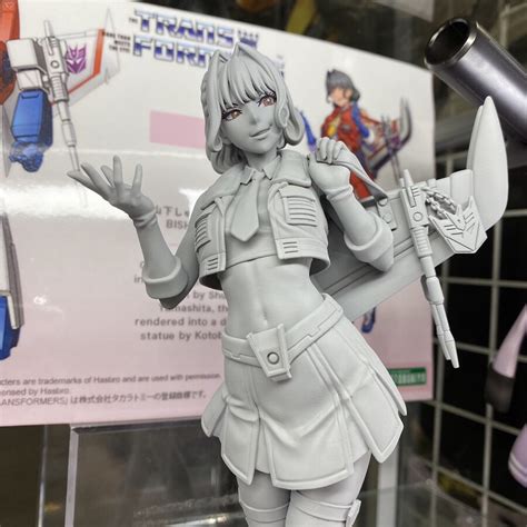 익스트림무비 [코토부키야] 트랜스포머 미소녀 시리즈 스타 스크림 원형 전시 이미지