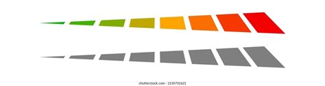 Level Progress Bar Indicator Lowhigh Progression Stock Vector Royalty Free