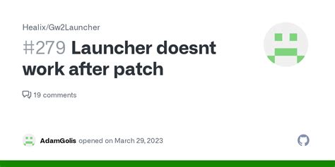 Launcher Doesnt Work After Patch · Issue 279 · Healixgw2launcher · Github