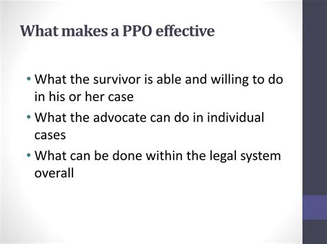 Ppt Managing Ppo Issuance Aftermath Strategies Implementation And