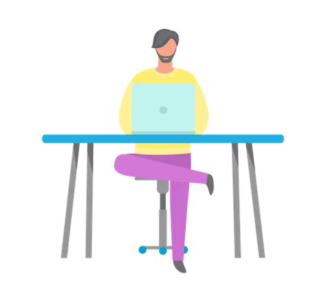 Sitting On Table Illustrations Free In Svg Png Gif Iconscout