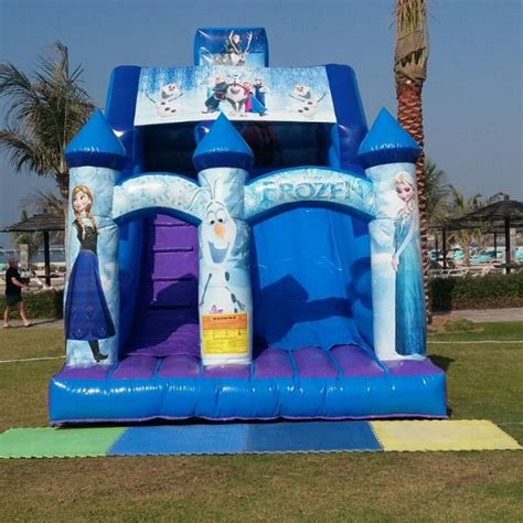 Frozen Slider Bouncy Castle