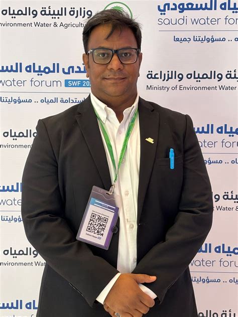 Muhammad Abdul Kadir On Linkedin Saudiwaterforum Watermanagement
