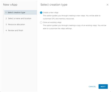 How To Create Vapp In Vmware Vsphere