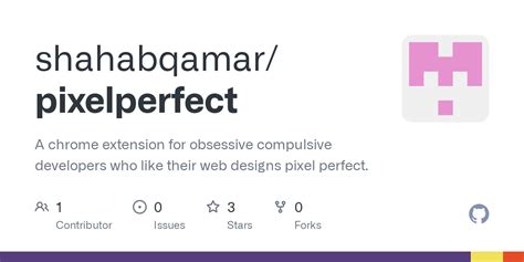 Github Shahabqamarpixelperfect A Chrome Extension For Obsessive