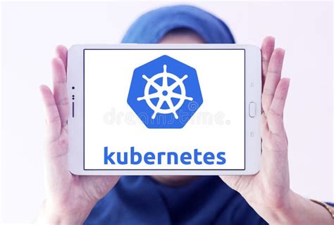 Kubernetes Platform Logo Editorial Photography Image Of Computing 118592882