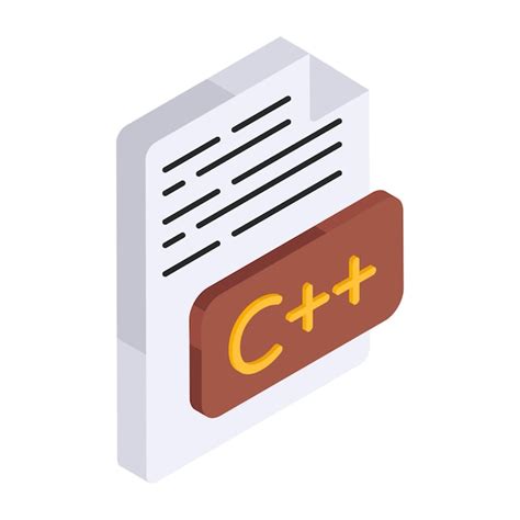 Premium Vector Trendy Design Icon Of Coding File