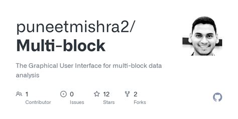 Github Puneetmishra2multi Block The Graphical User Interface For Multi Block Data Analysis