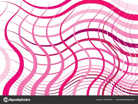 grid mesh wavy undulating waving billowy lines abstract colorful pink