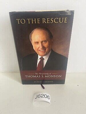 Signed To the Rescue Biography of Thomas S. Monson VG Mormon Hardcover ...