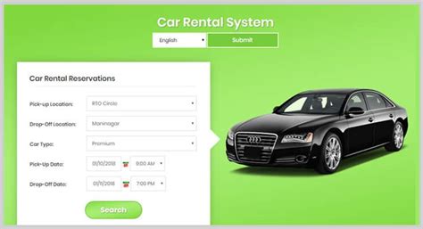 Best Car Rental PHP Script FormGet