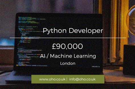 Oho Group Ltd On Linkedin Senior Python Developer