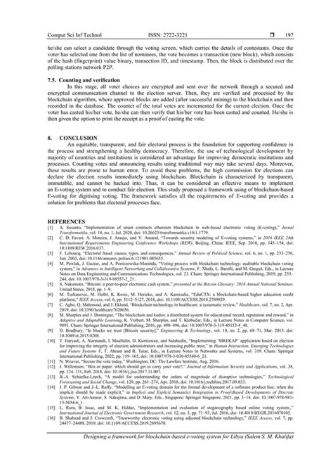 designing a framework for blockchain based e voting system for libya pdf