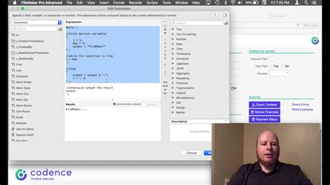 Part 1 While Calculation Function In Filemaker 18 Youtube