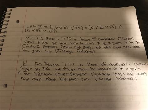 Solved Theorem 732 3sat Is Polynomial Time Reducible To