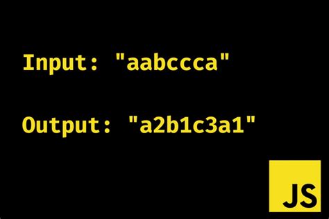 Consecutive Characters Count In String With Javascript Matrixread