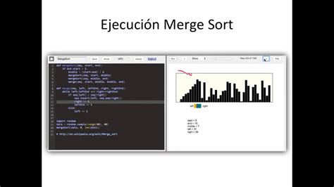 Diseño De Algoritmos Merge Sort Youtube