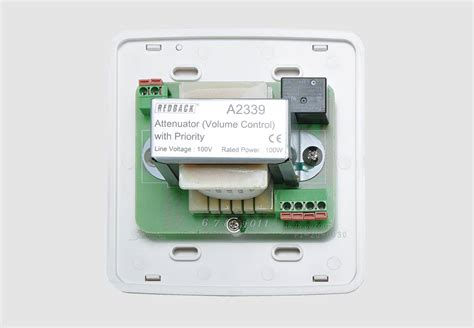 Attenuator Volume Control W V Line With Relay Redback Audio