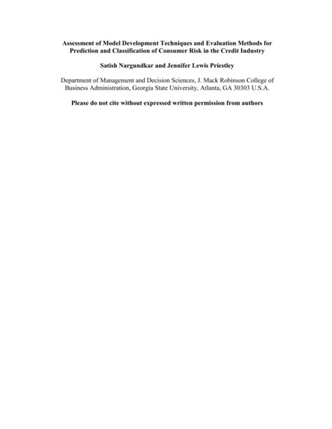 Evaluation Of Binary Classification Models Using Roc