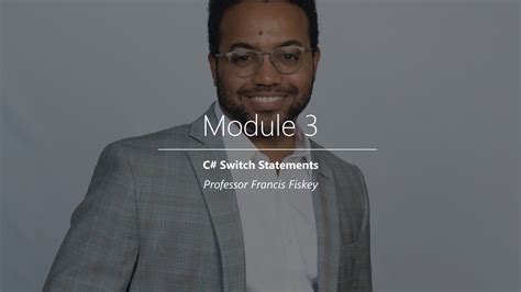 Module C Switch Statements YouTube