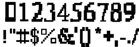 8 Bit Font FFonts Net