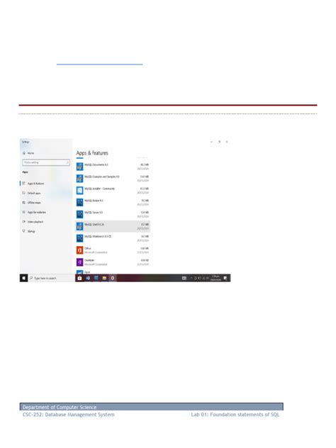 Firstlabdbms Pdf Databases Sql Firstlabdbms Pdf Databases Sql