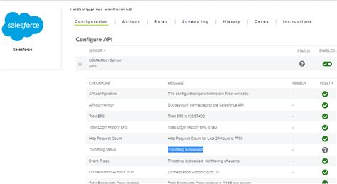 Blueapp Salesforce Error Throttling Is Disabled Atandt Cybersecurity