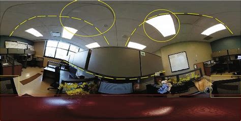 An Erp Frame From The Egok360 Dataset In The Erp Frame The Yellow Download Scientific Diagram