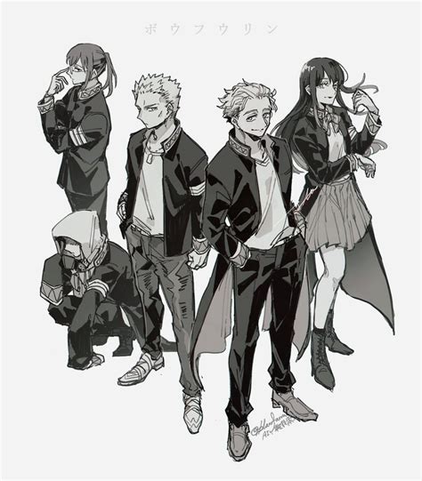 Umemiya Hajime And Touma Hiragi Wind Breaker Drawn By Alou Pkmn