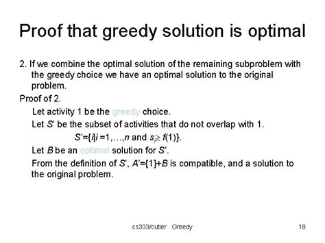 Introduction To Greedy Algorithms The Greedy Technique Problems