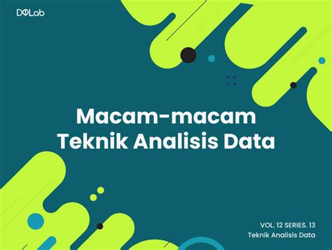 Ragam Teknik Analisis Data Untuk Data Science