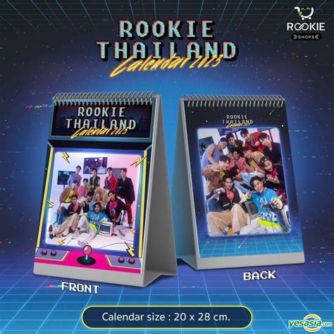 Yesasia Rookie Thailand 2023 Calendar Celebrity Tsmale Stars