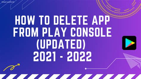 How To Delete App From Play Console Updated