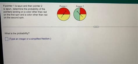 solved pointer 1 pointer 2 if pointer 1 is spun and then