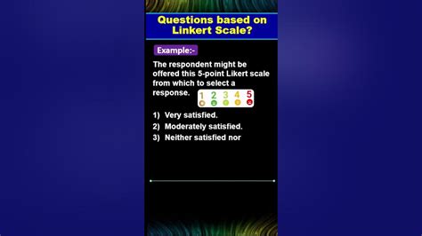 Linkert Scale Based Questions Shorts Viral Youtubeshorts Youtube Linkert Scale Based Questions Shorts Viral Youtubeshorts Youtube