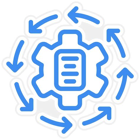 Premium Vector Iteration Icon Style